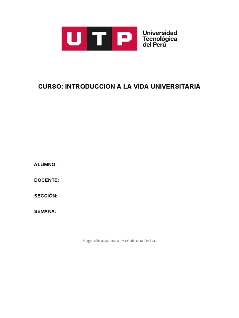 Caratula - Utp | PDF