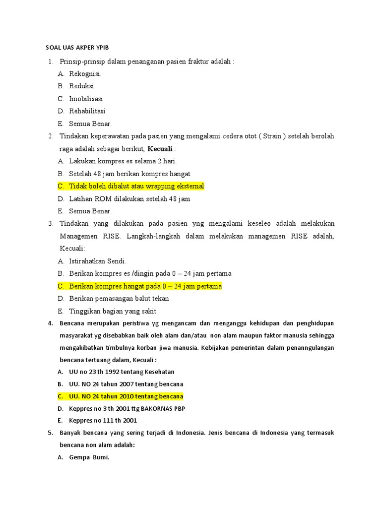 Soal Uas Gadar | PDF