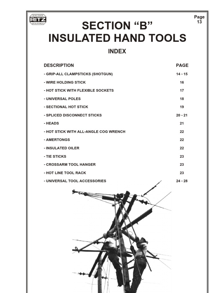 Insulated Hand Tools | PDF | Manufactured Goods | Equipment