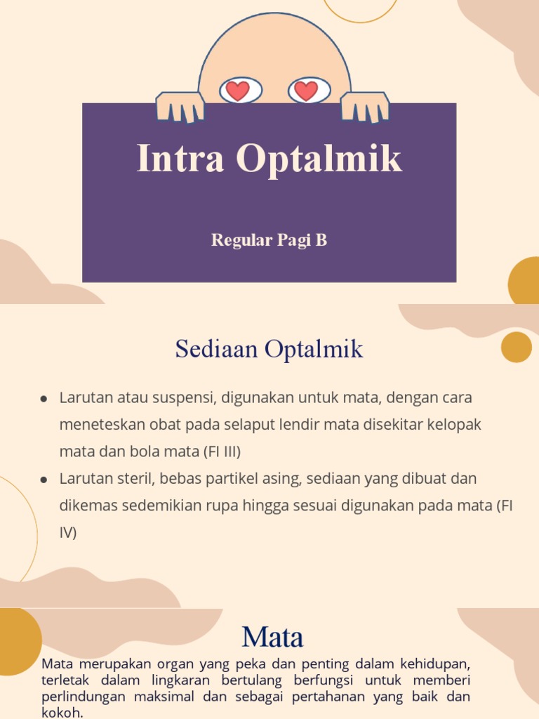 Intra-Optalmik | PDF