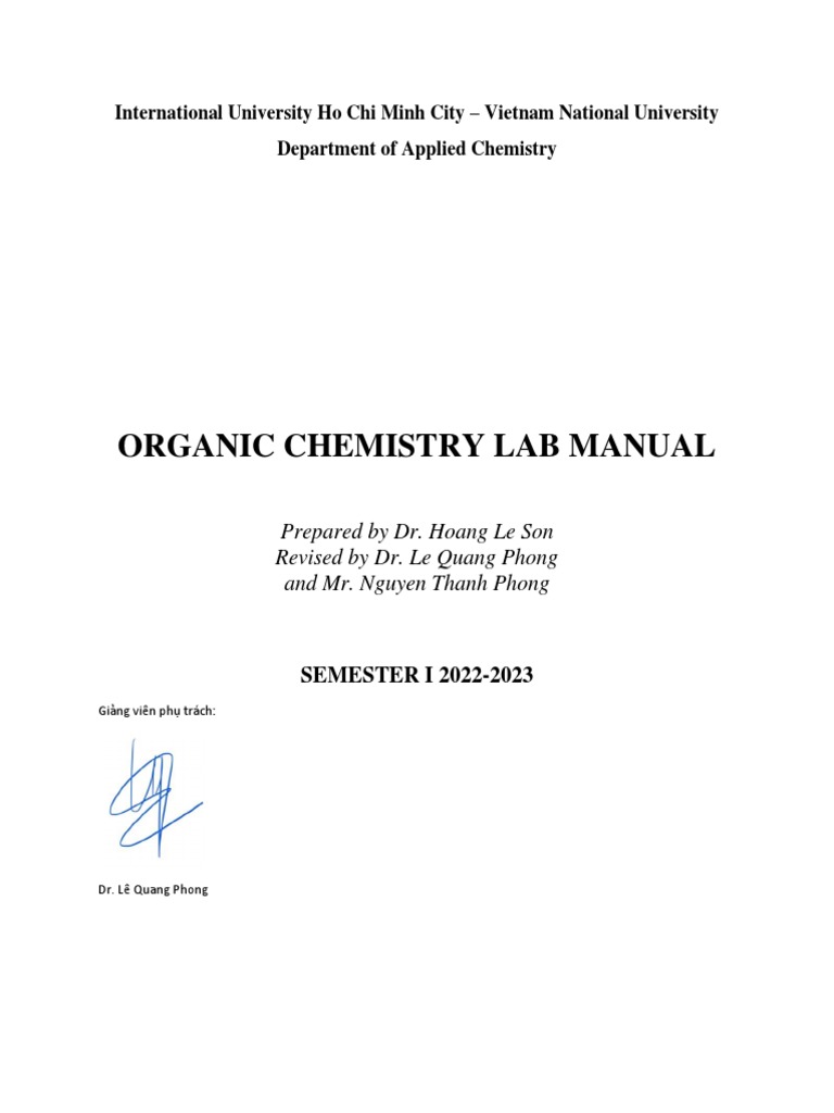 OC LAB MANUAL OFFICIAL Updated 2022 | PDF