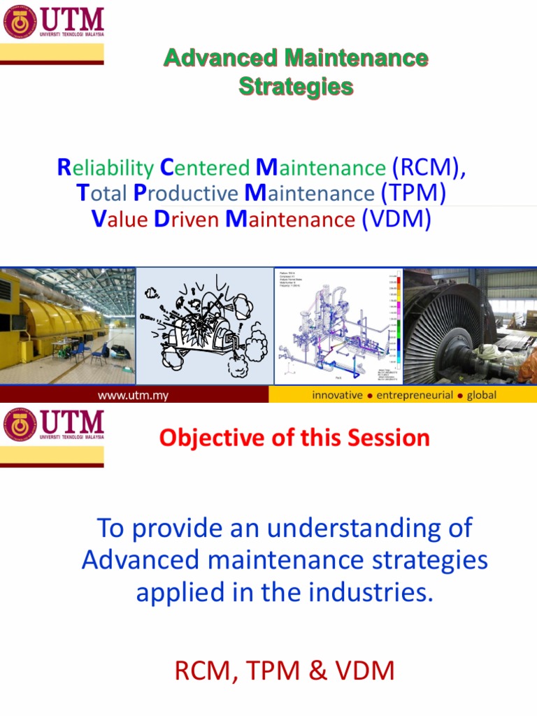 03 - Advance Maintenance Startegies | PDF | Business Process | Business