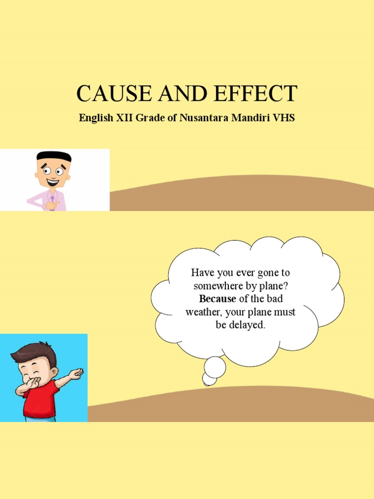 Cause and Effect Xii (9!8!21) | PDF