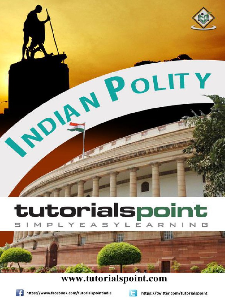 Indian Polity Tutorialspoint @pdf4exams | PDF | Constitution | Justice