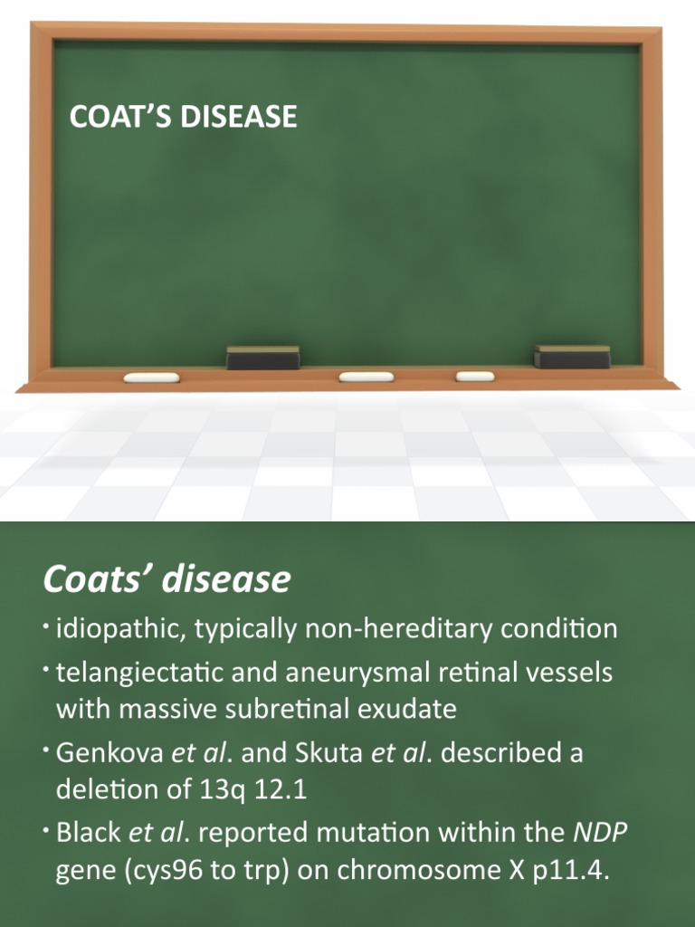 Coat's Disease | PDF | Science & Mathematics