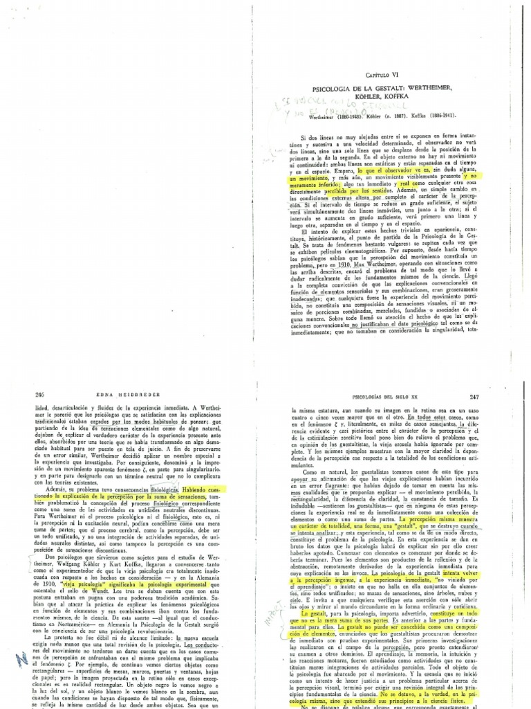 Edna Heidbreder Gestalt | PDF