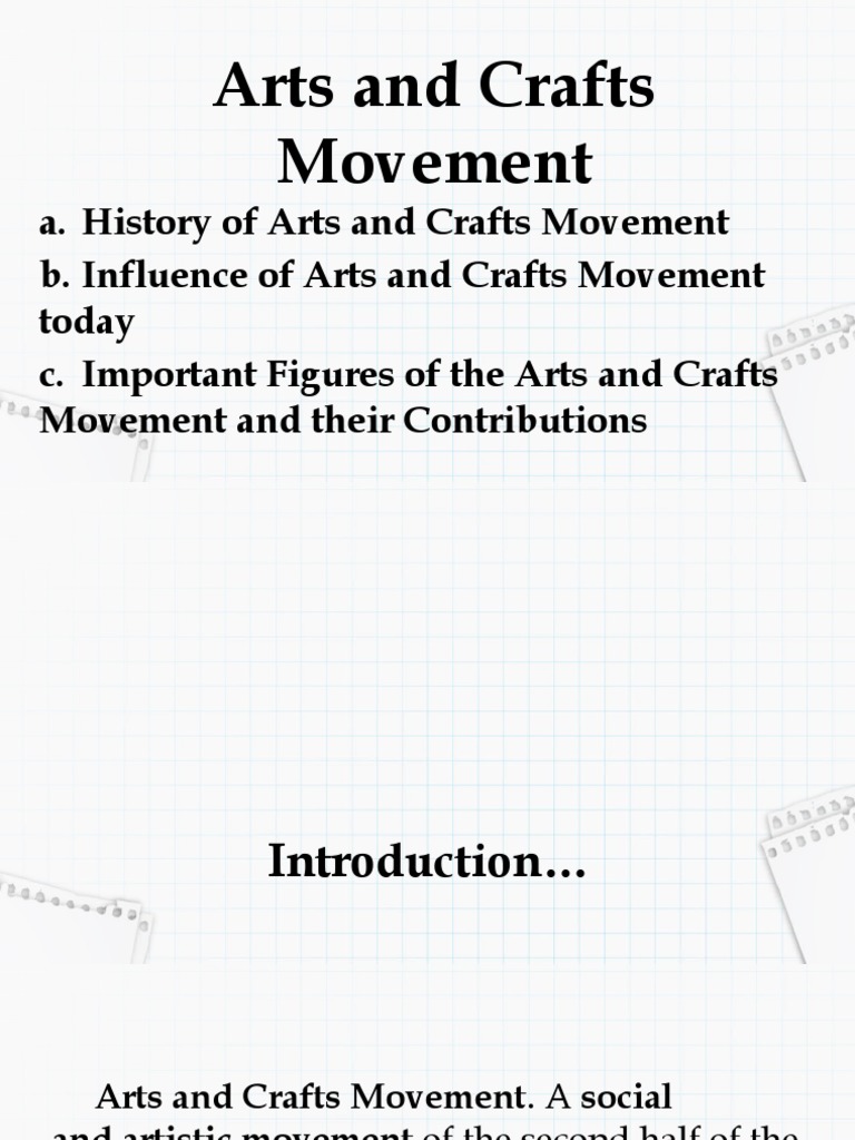 Arts and Crafts Movement - History, Influene and Important Figures ...