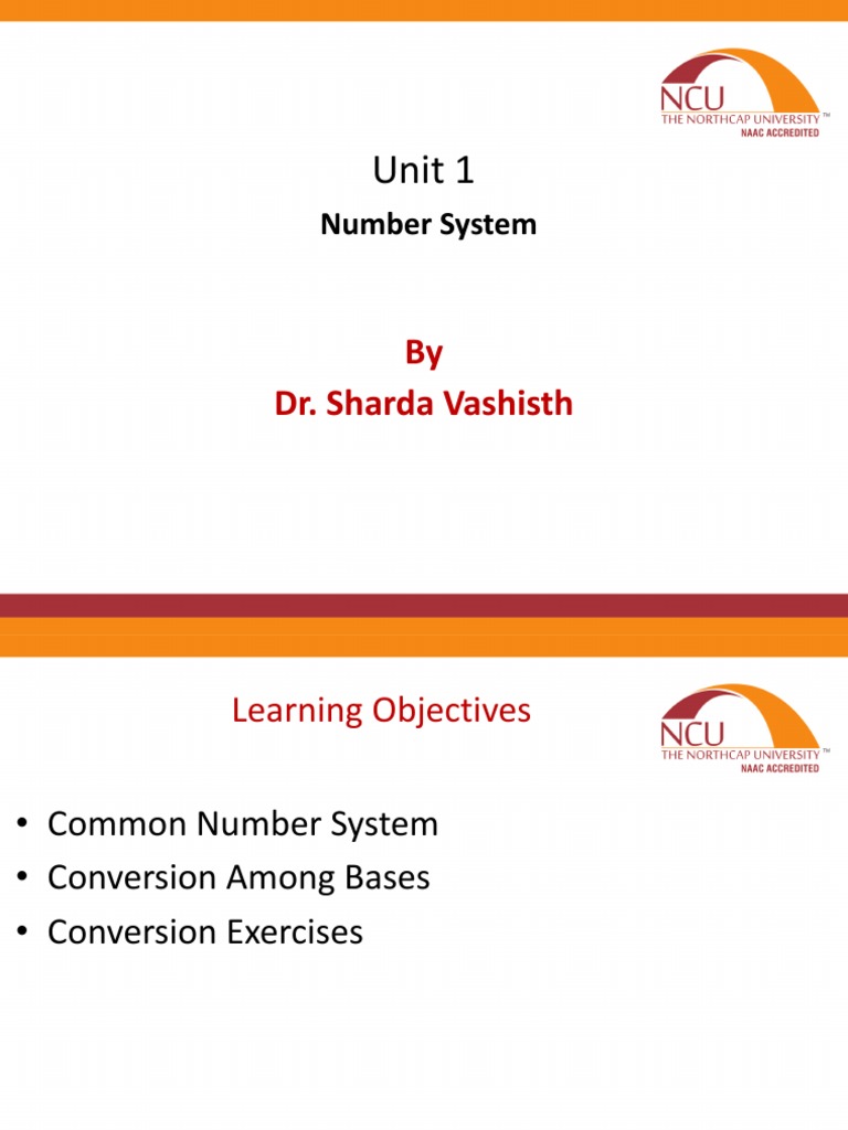 Unit 1 - Number System - de CA | PDF | Decimal | Numbers