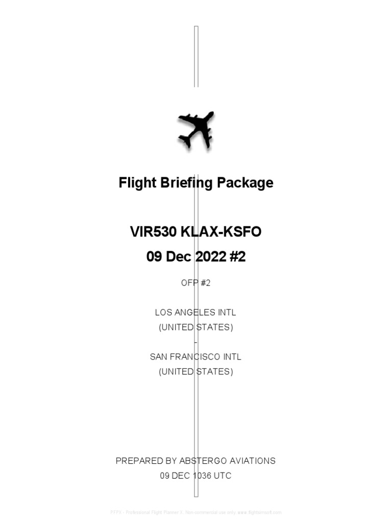 Klax Ksfo | PDF | Aviation