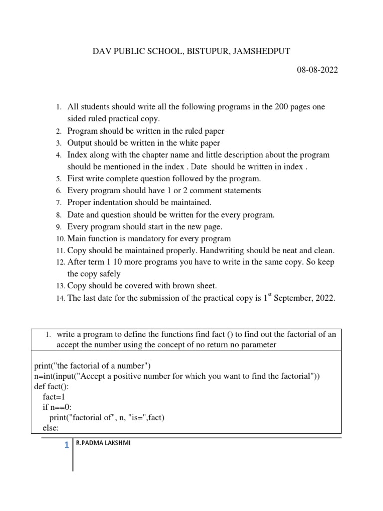 12 Cs Practical Pdf 