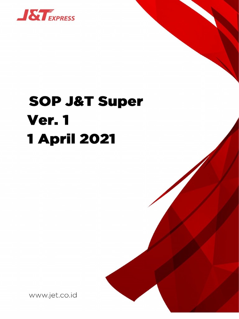 Memperjelas Alur Proses Layanan J&T Super | PDF