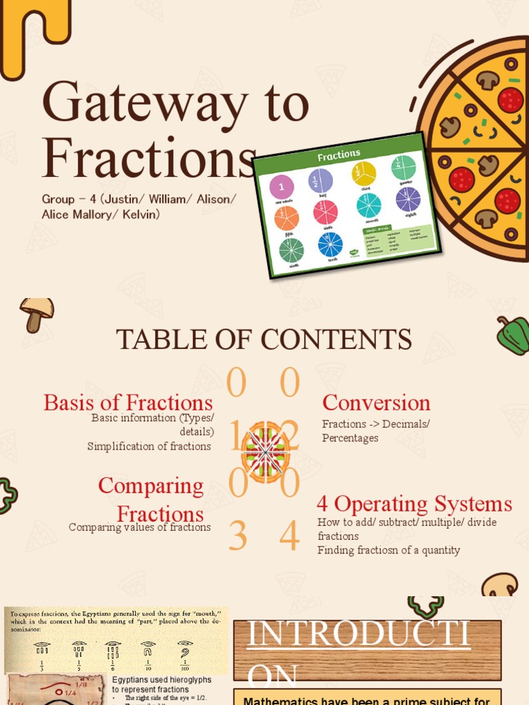 Maths Project 3 Year 7 Emerald Fractions | PDF | Mathematics | Number ...