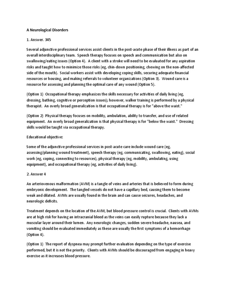 A Neurological-WPS Office | PDF | Stroke | Meningitis