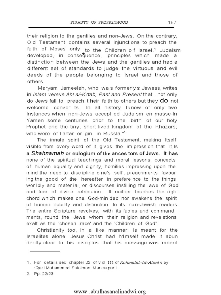 Islamic Concept of Prophethood-171 (20 Files Merged) | PDF | Prophets ...