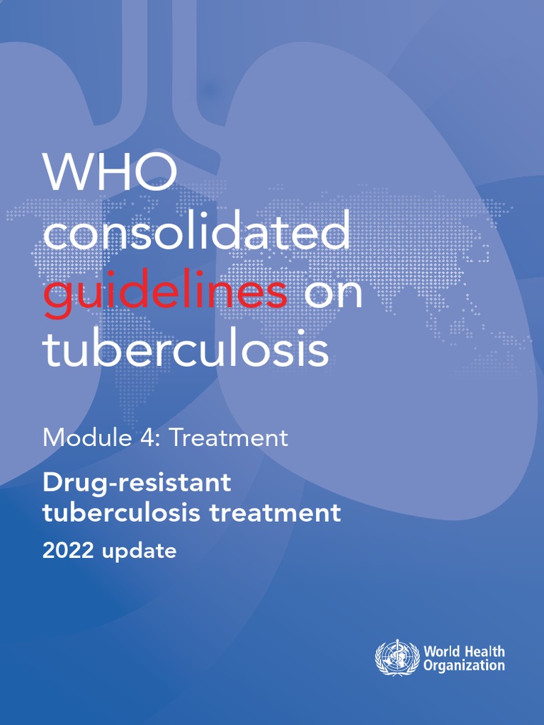 WHO Consolidated On Tuberculosis: Guidelines | PDF | Tuberculosis ...