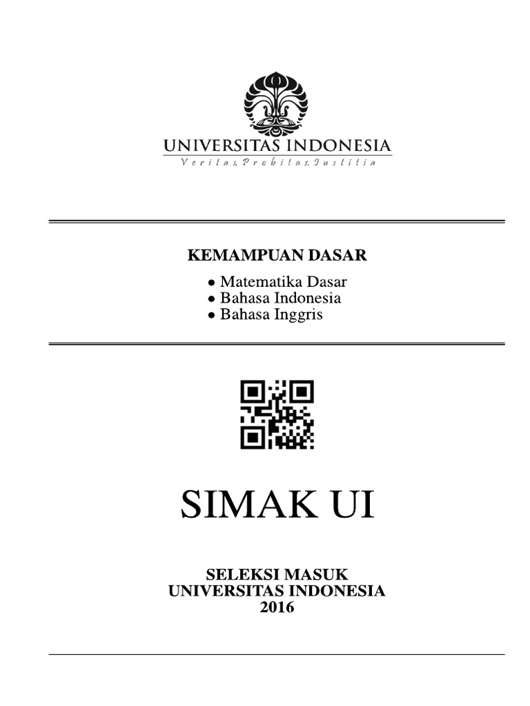 Simak Ui TKD 2016 | PDF