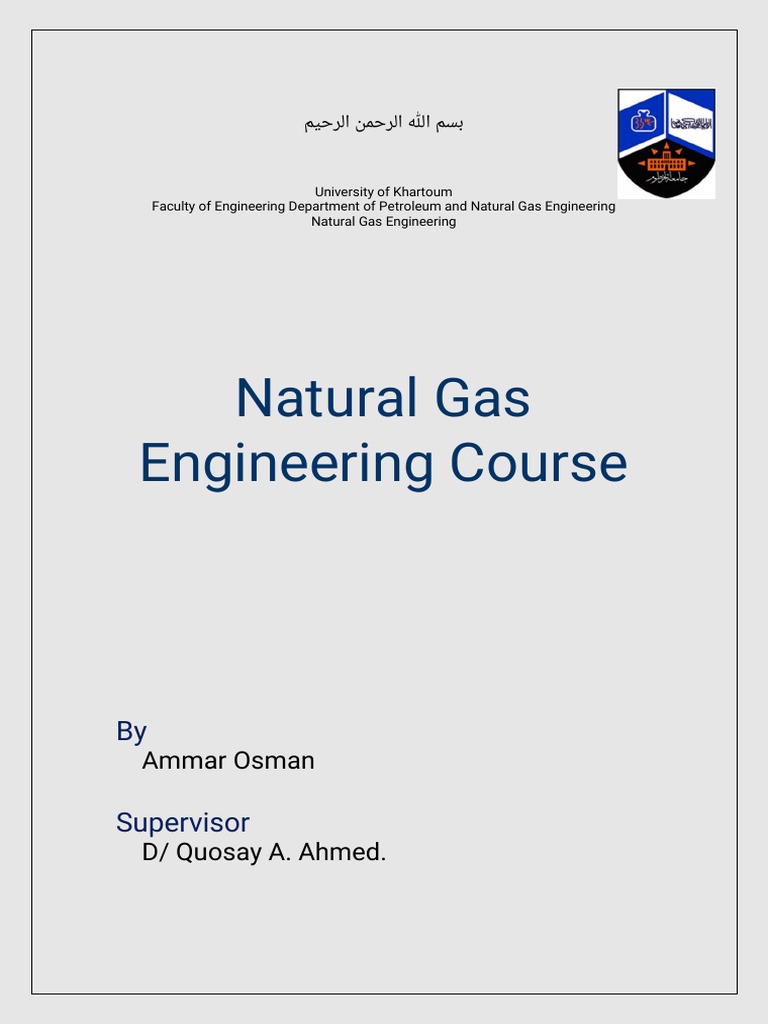 Natural Gas Engineering Course: by Supervisor | PDF | Natural Gas ...