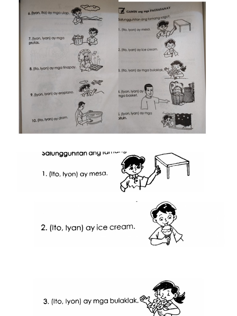 Filipino Ito, Iyan, Iyon | PDF