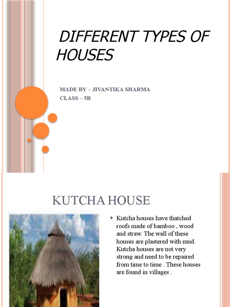 Different Types of Houses | PDF