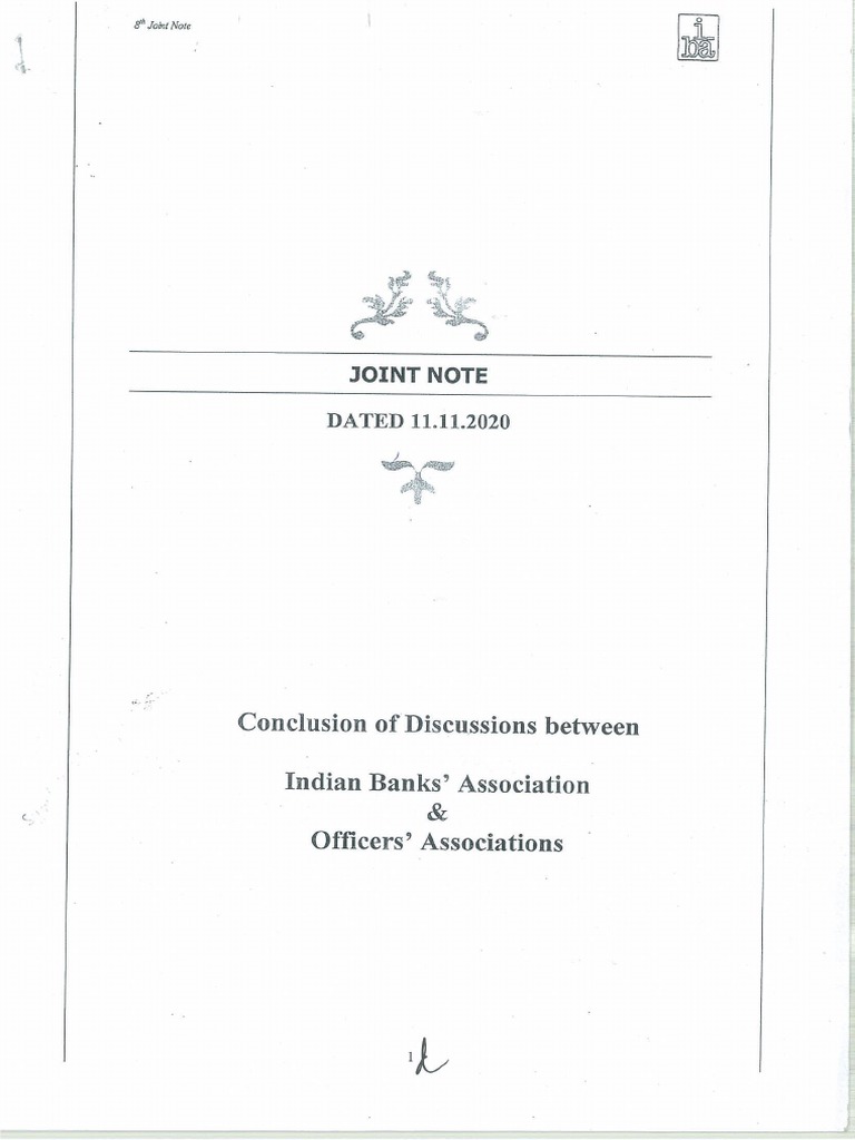 Joint Note Signed | PDF