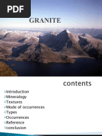 Microgranite and Related Rock Types | PDF | Granite | Volcanism