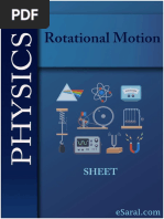 01-Physics (IIT JEE) Rotational Motion Concepts, Formulas, and Applications | PDF | Rotation ...