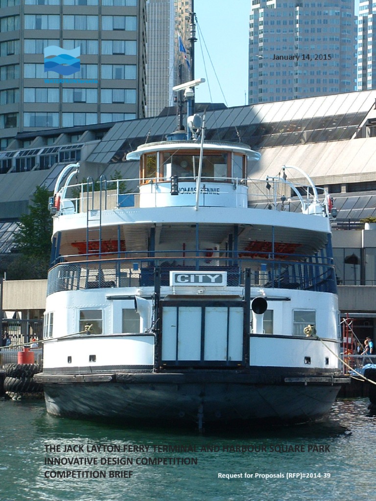 Ferry Terminal RFP | PDF | Toronto