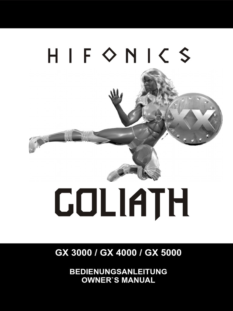Goliath Manual | PDF
