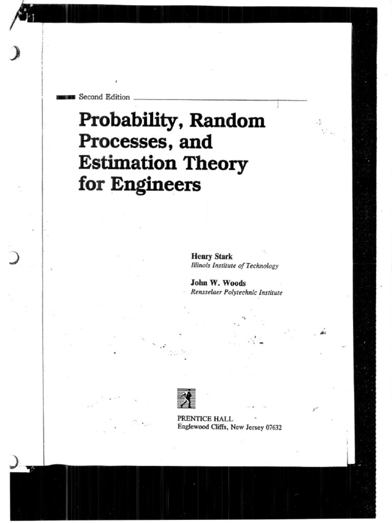 Probability Random Processes and Estimation Theory | PDF Probability Random Processes and Estimation Theory | PDF