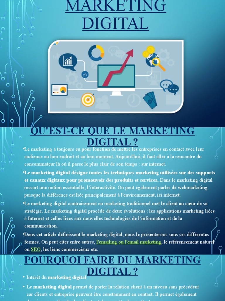 Stratégies de Marketing Digital Efficaces | PDF | Commercialisation ...