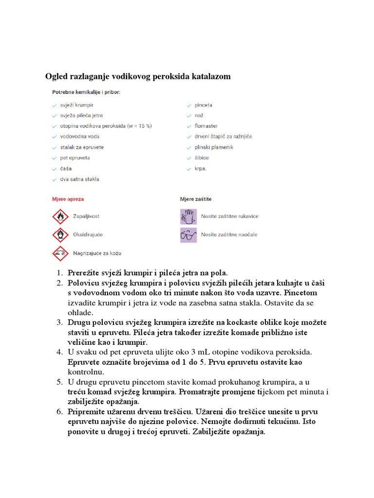Inhibitori I Katalizatori LB | PDF