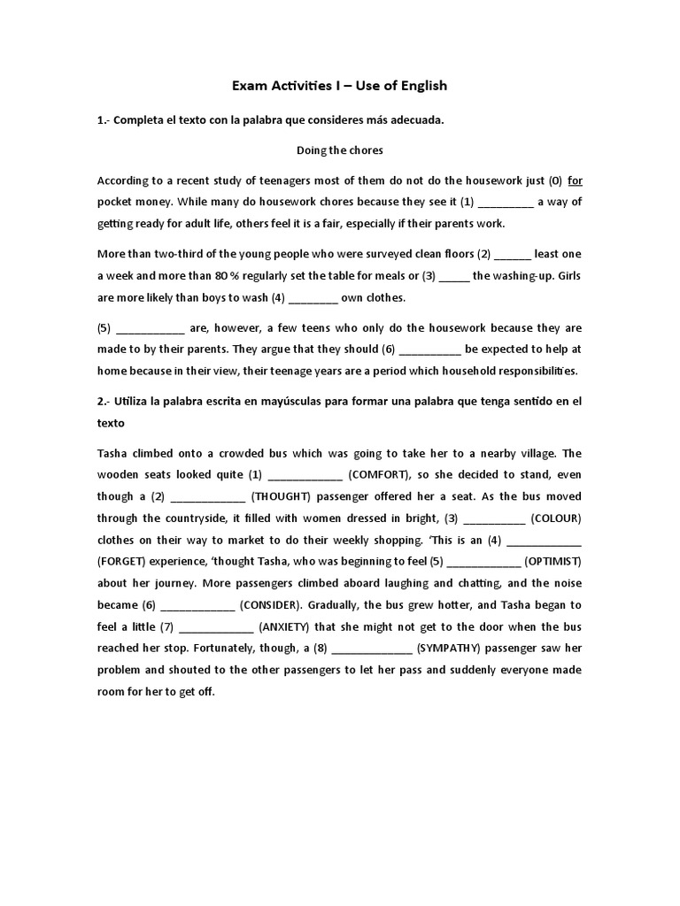 Multiple Choice Cloze Past Pdf