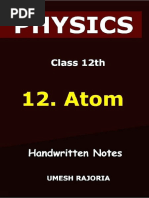 Ray Optics Formula Sheet | PDF