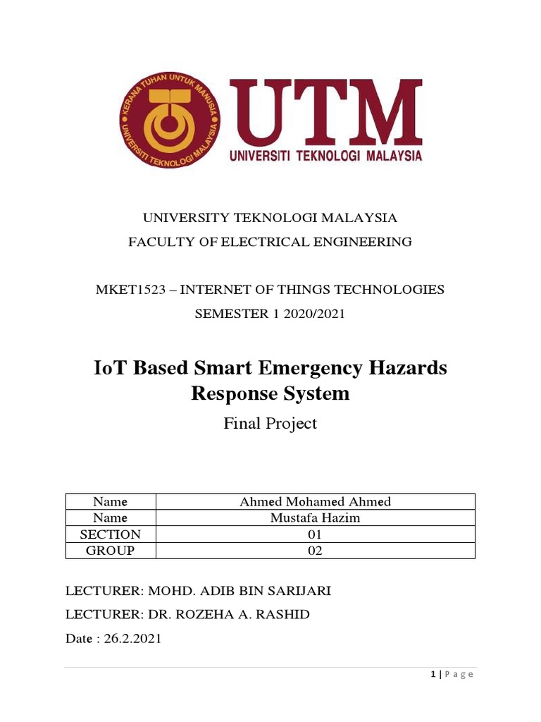 Final Report GRP 2 | PDF Final Report GRP 2 | PDF