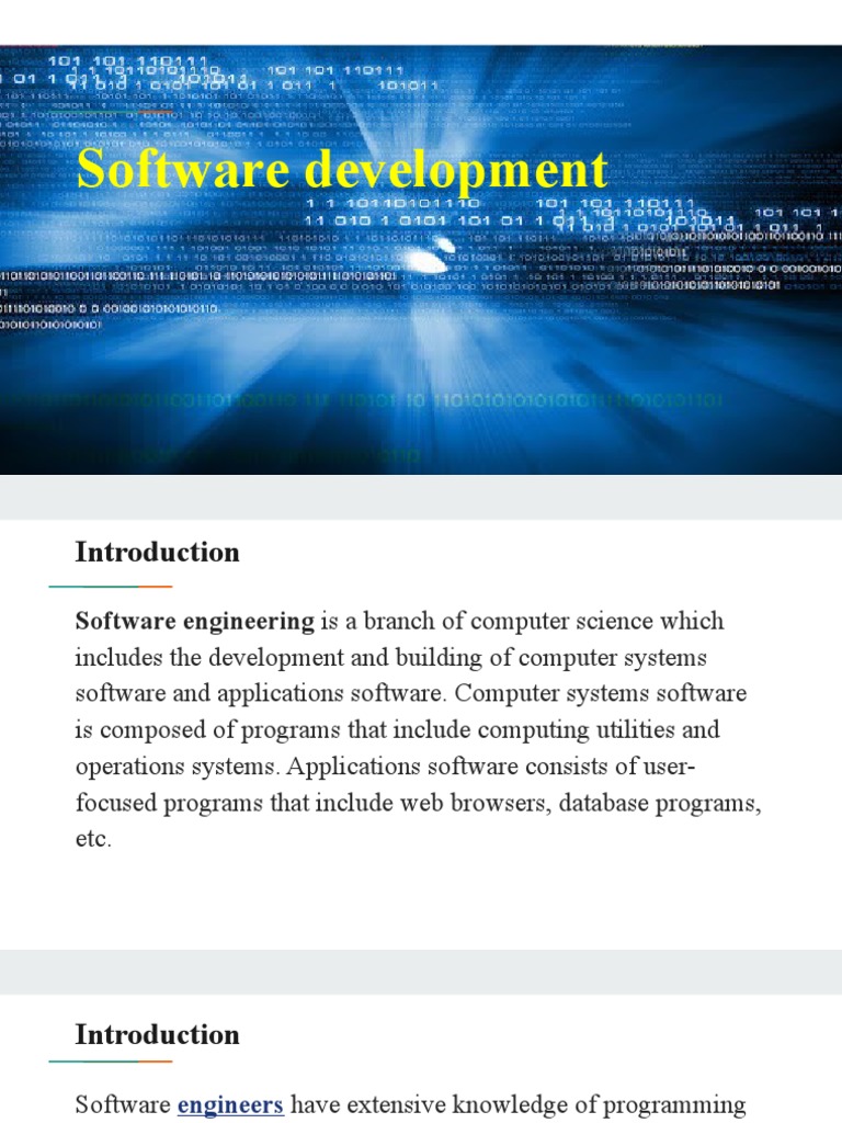 Software Development | PDF | Software | Software Development Process