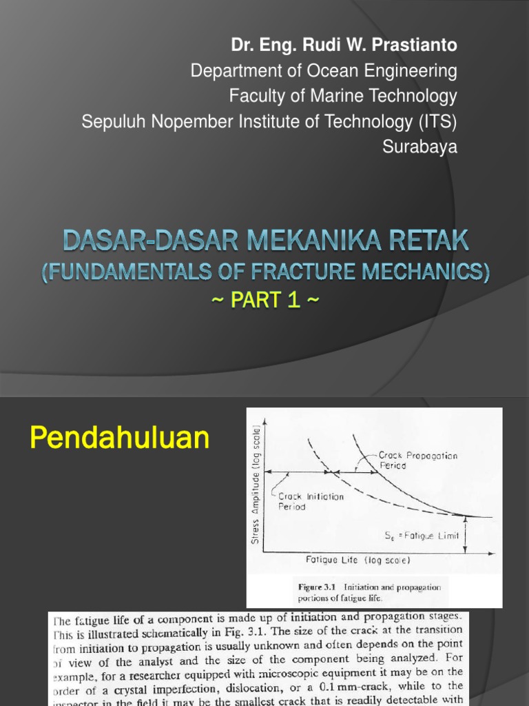 2 Dasar-Dasar - Mekanika Retak - 1 - RWP | PDF | Sains & Matematika ...