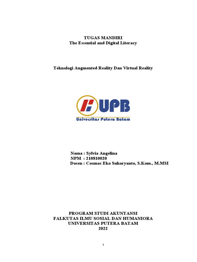 Sylvia Angelina TM The Essential and Digital Literacy | PDF