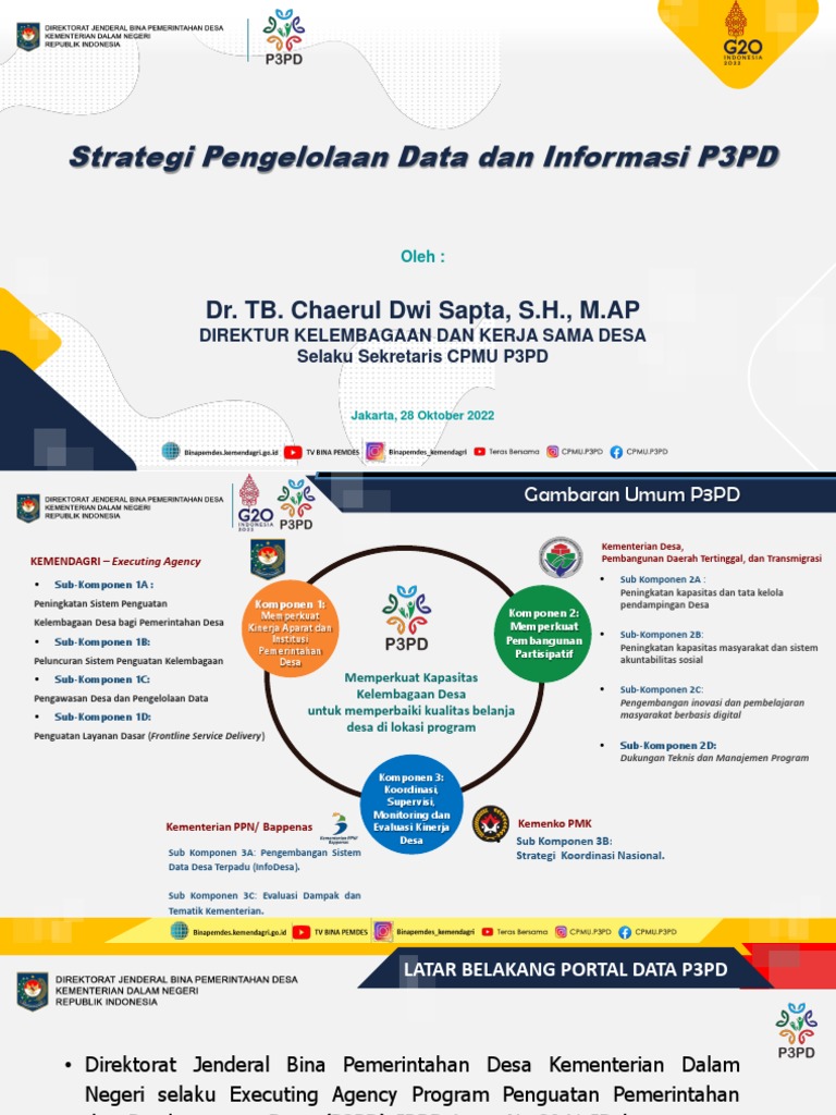 Strategi Pengelolaan Data P3PD | PDF