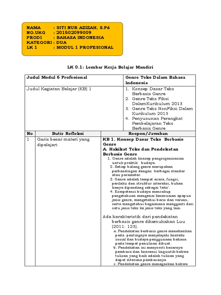 LK.01 Profesional Modul 6 | PDF
