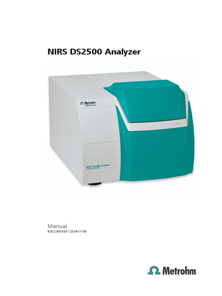 89228001EN Manual NIRS DS2500 Analyzer | PDF | Electrical Connector ...