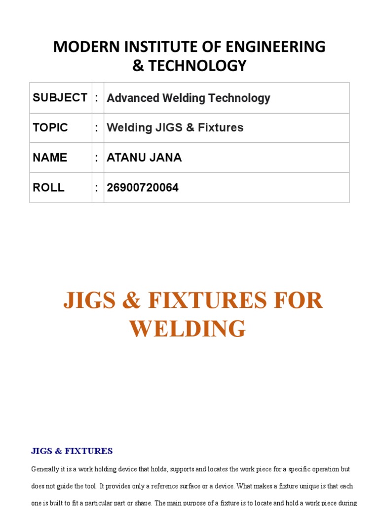 Advanced Welding Technology | Download Free PDF | Welding | Construction