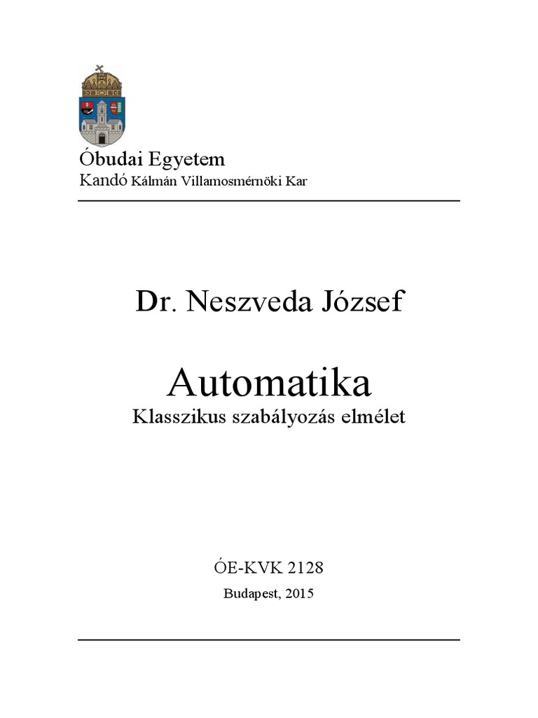 NJ Automatika V | PDF