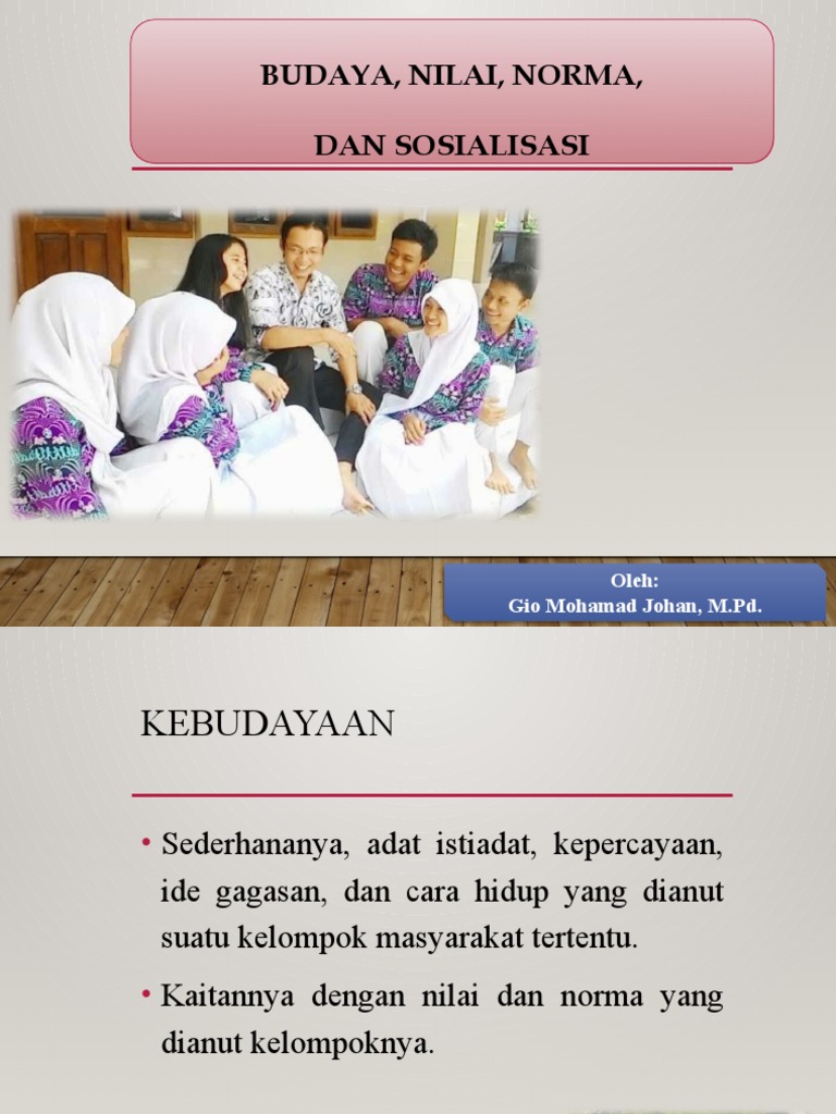 Proses Pembelajaran Nilai dan Norma | PDF