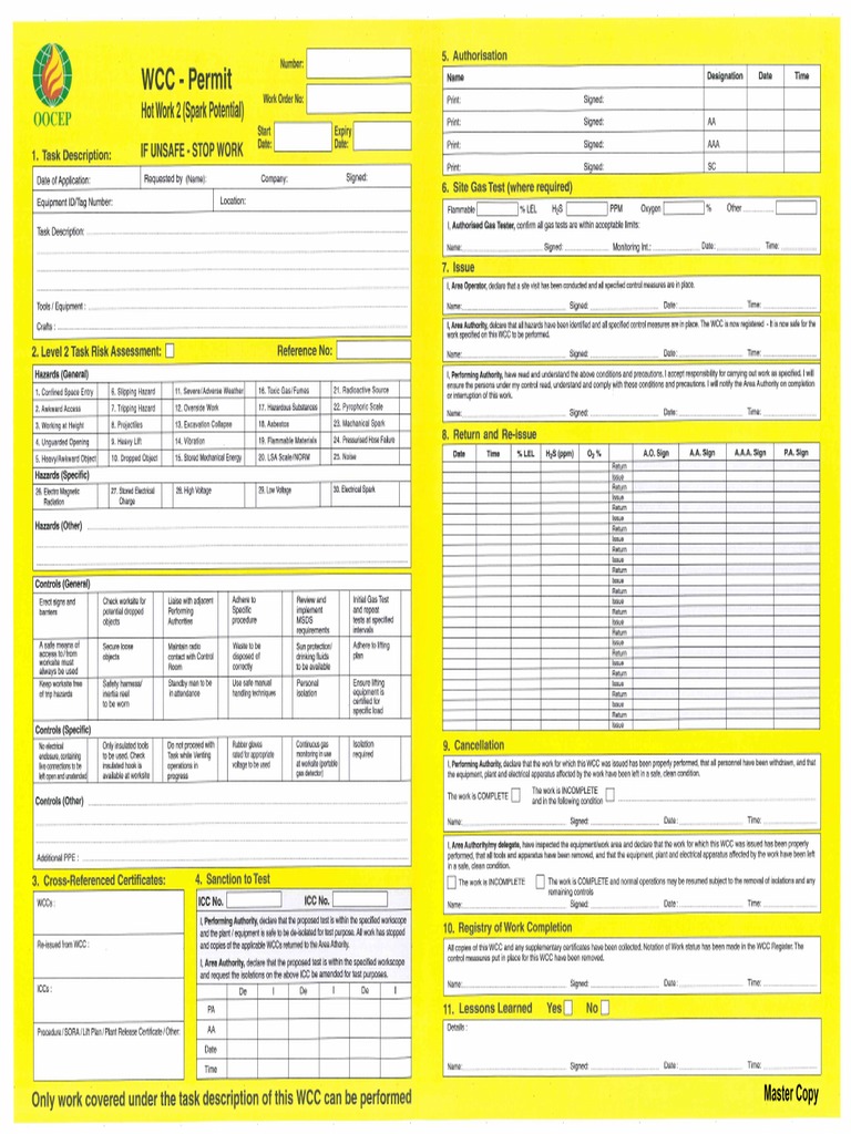 3. Hot Work Spark Potential | PDF