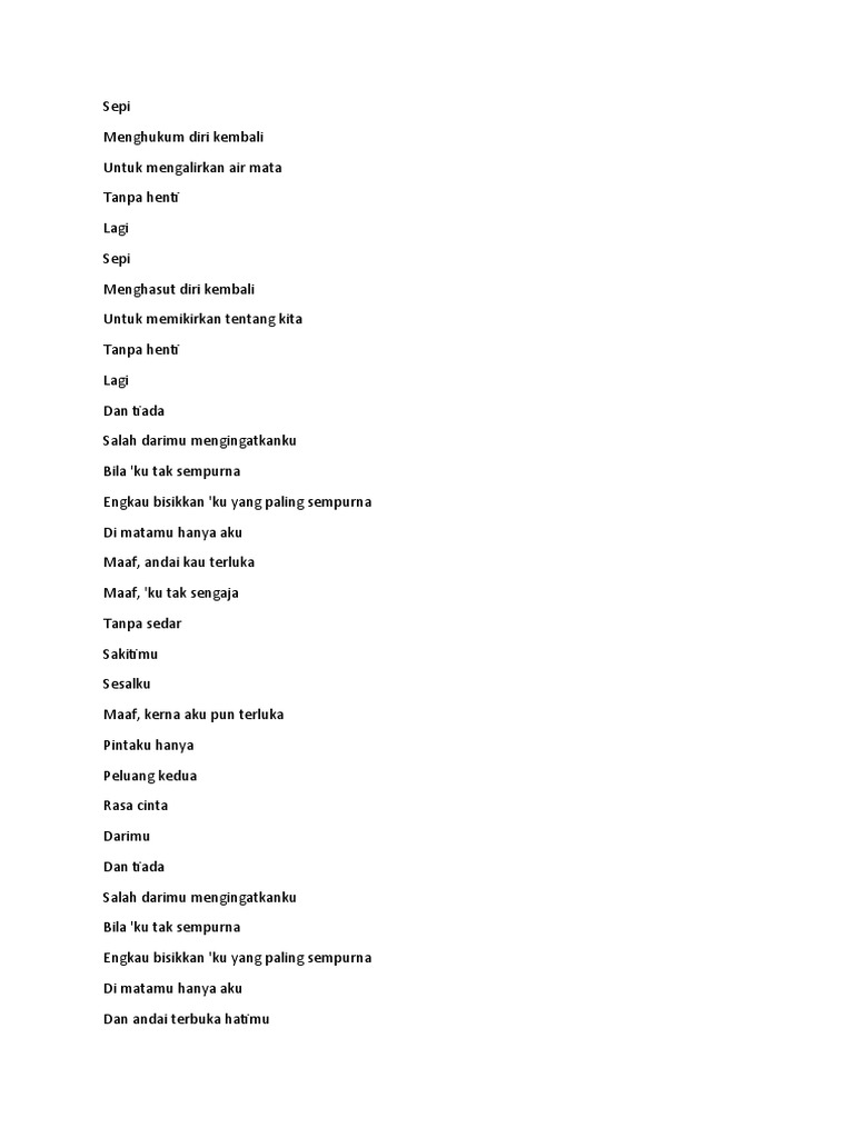 Sepi Pdf