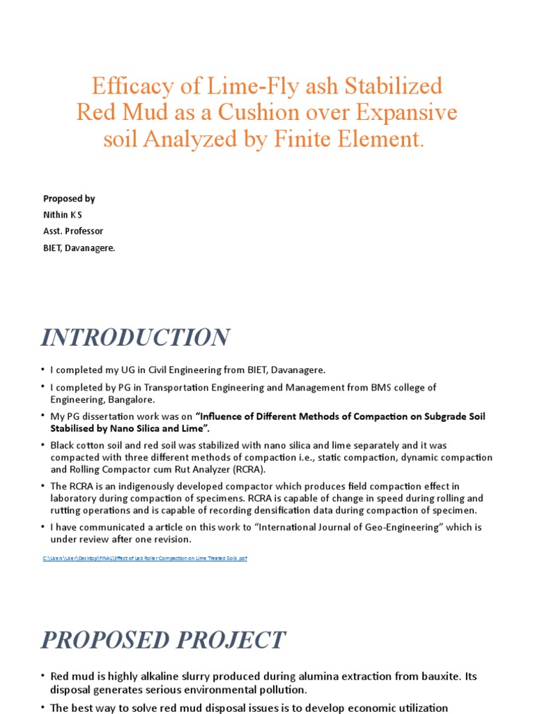 Red Mud | PDF | Fly Ash | Road Surface