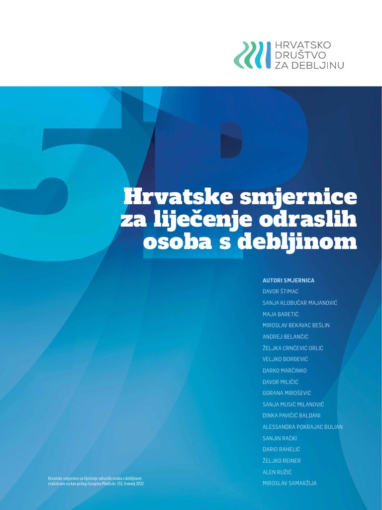 Smjernice Za Liječenj Debljine | PDF