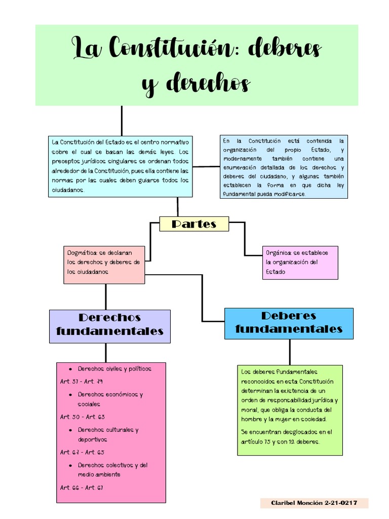 Constitución Dominicana: Deberes y Derechos | PDF