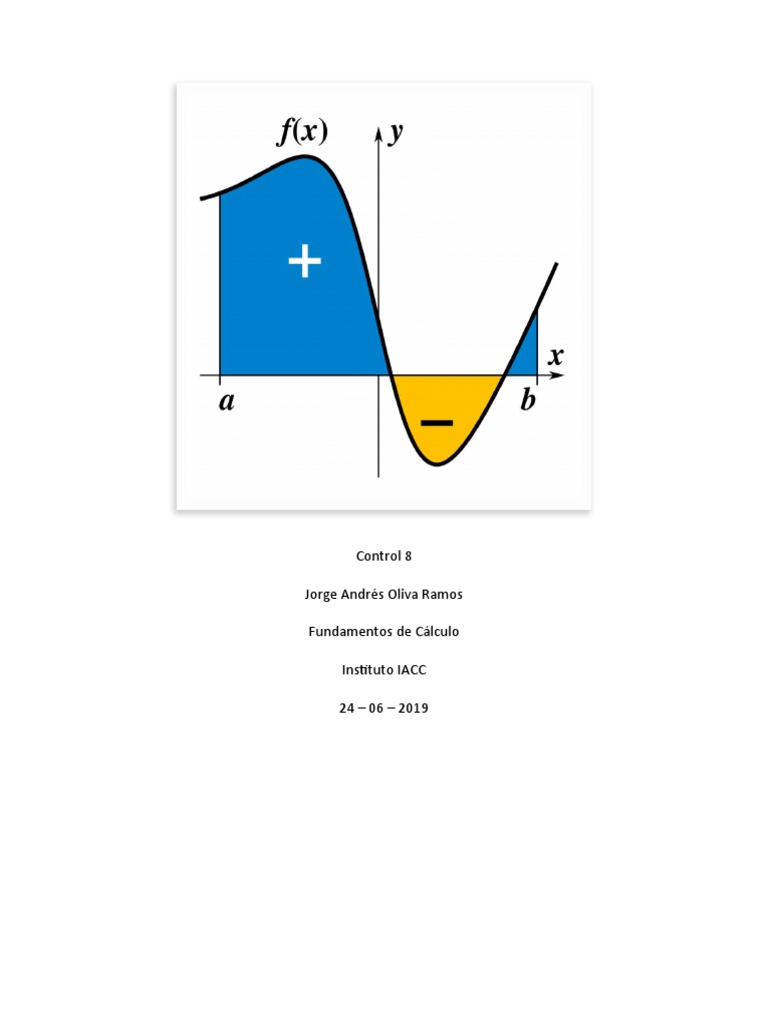 Fundamentos de Calculo Control 8 | PDF
