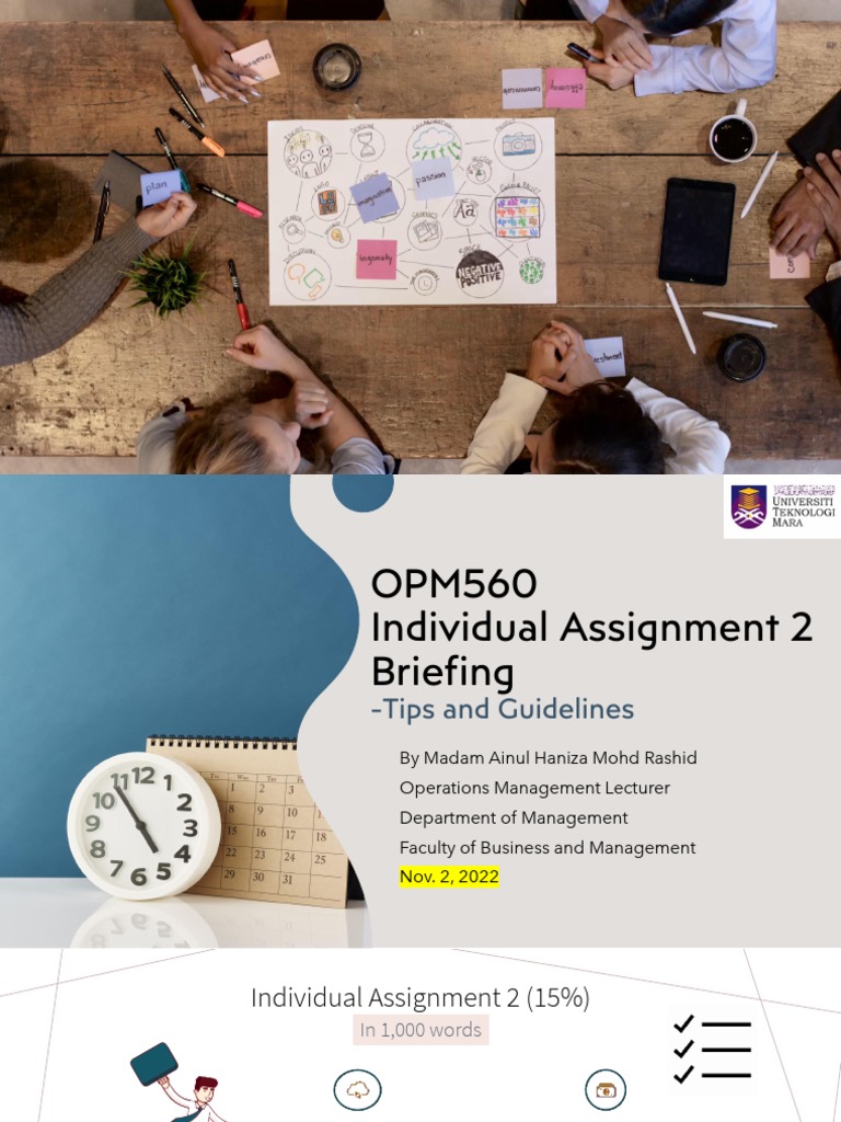 OPM560 Individual Assignment 2 Guide | PDF | Supply Chain | Retail